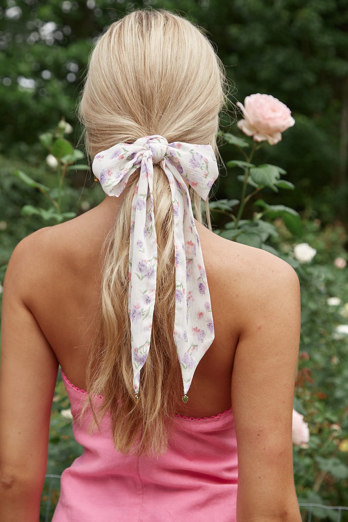 Cosmos Hair Scarf | Floral – Zarfie